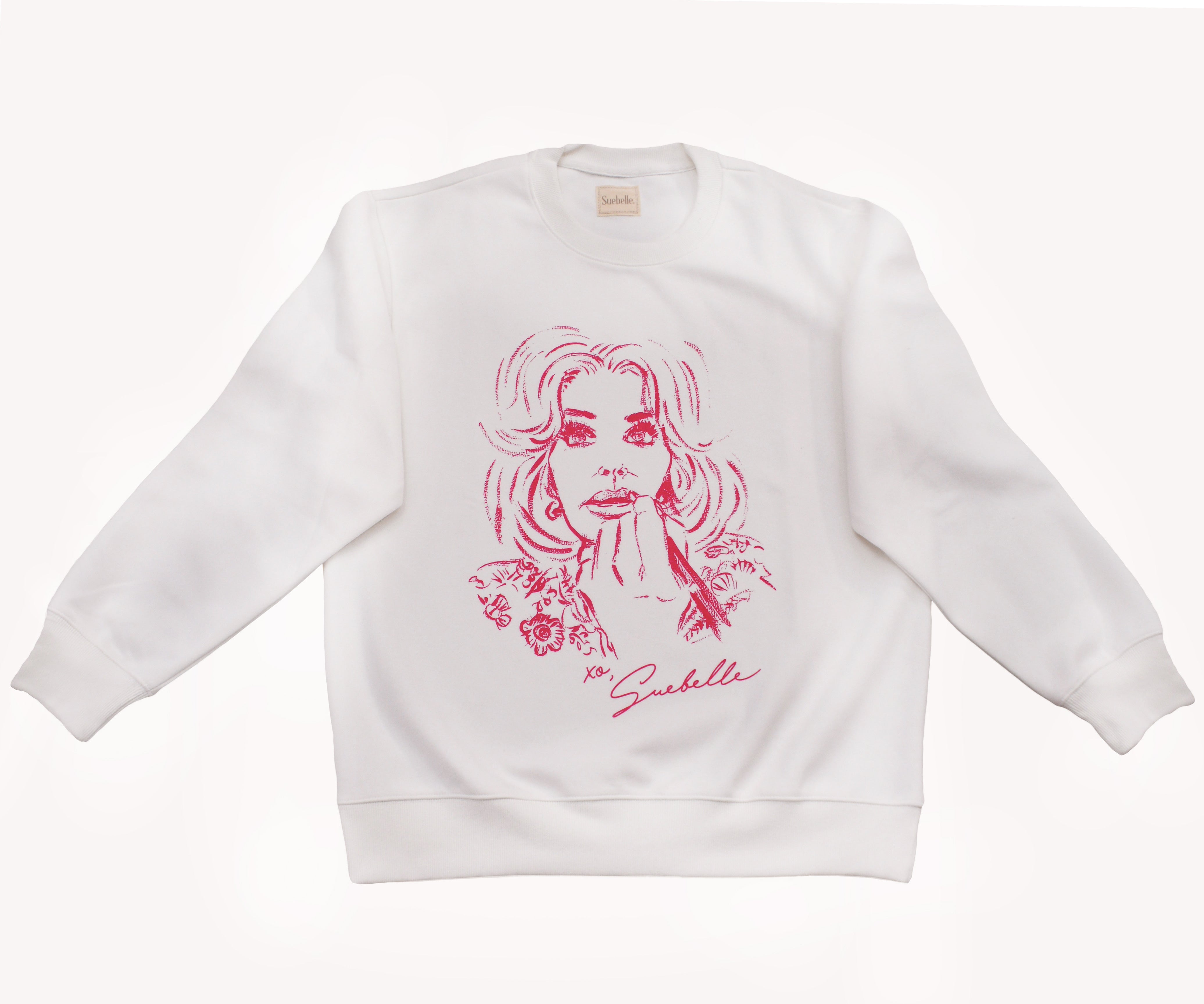 XO Super Fan Crew Sweatshirt - Pink – Suebelle